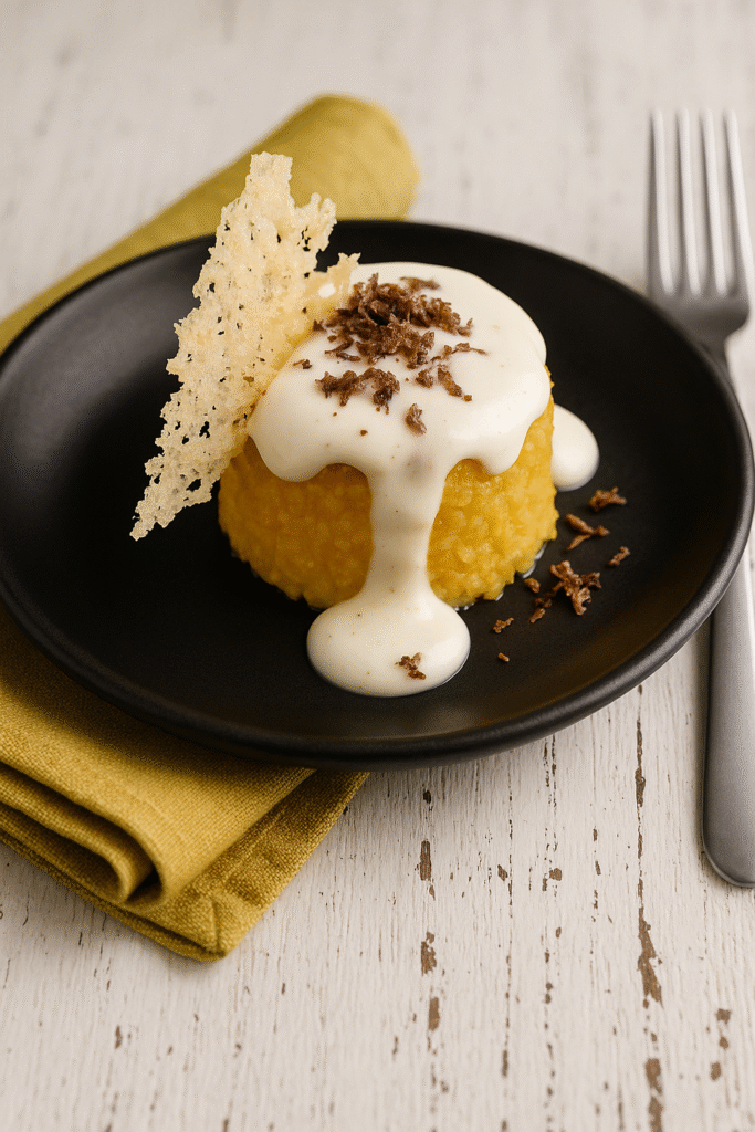Pumpkin flan with pecorino cheese – Wings Italy